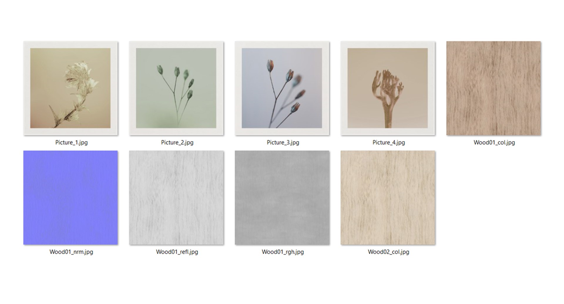 3D Picture Frames Set-519 - TurboSquid 2231745