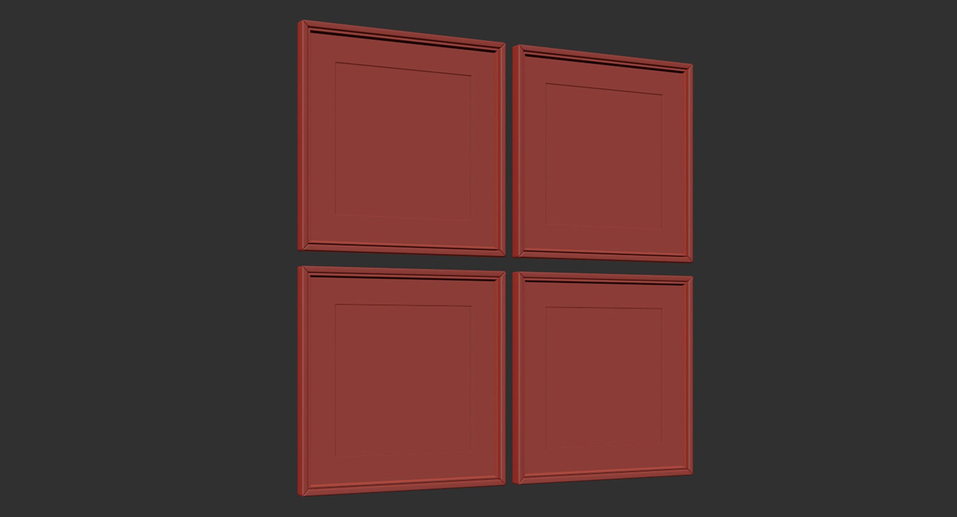 3D Picture Frames Set-519 - TurboSquid 2231745