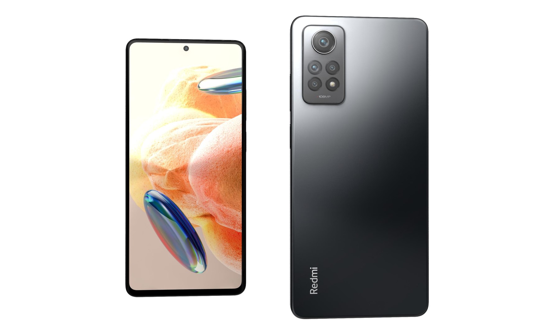 3D Model Xiaomi Redmi Note 12 Pro 4G Black - TurboSquid 2056568