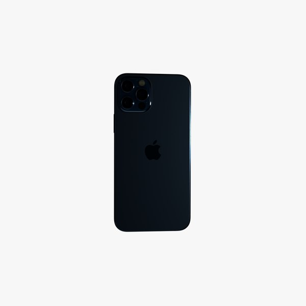 3D модель Высокополигональная анимация Apple iPhone 12 Pro Max для ...