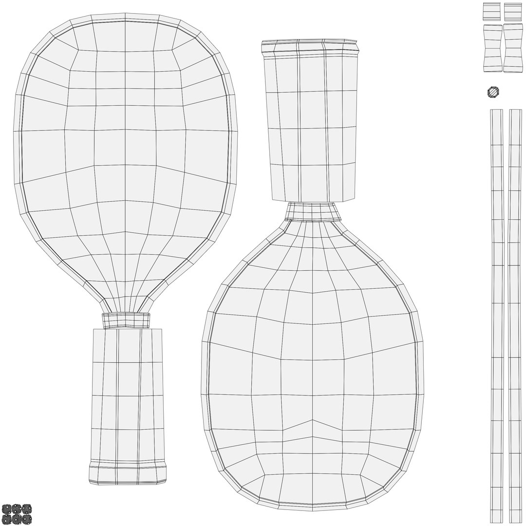 Pickleball Paddle 3D - TurboSquid 2271000