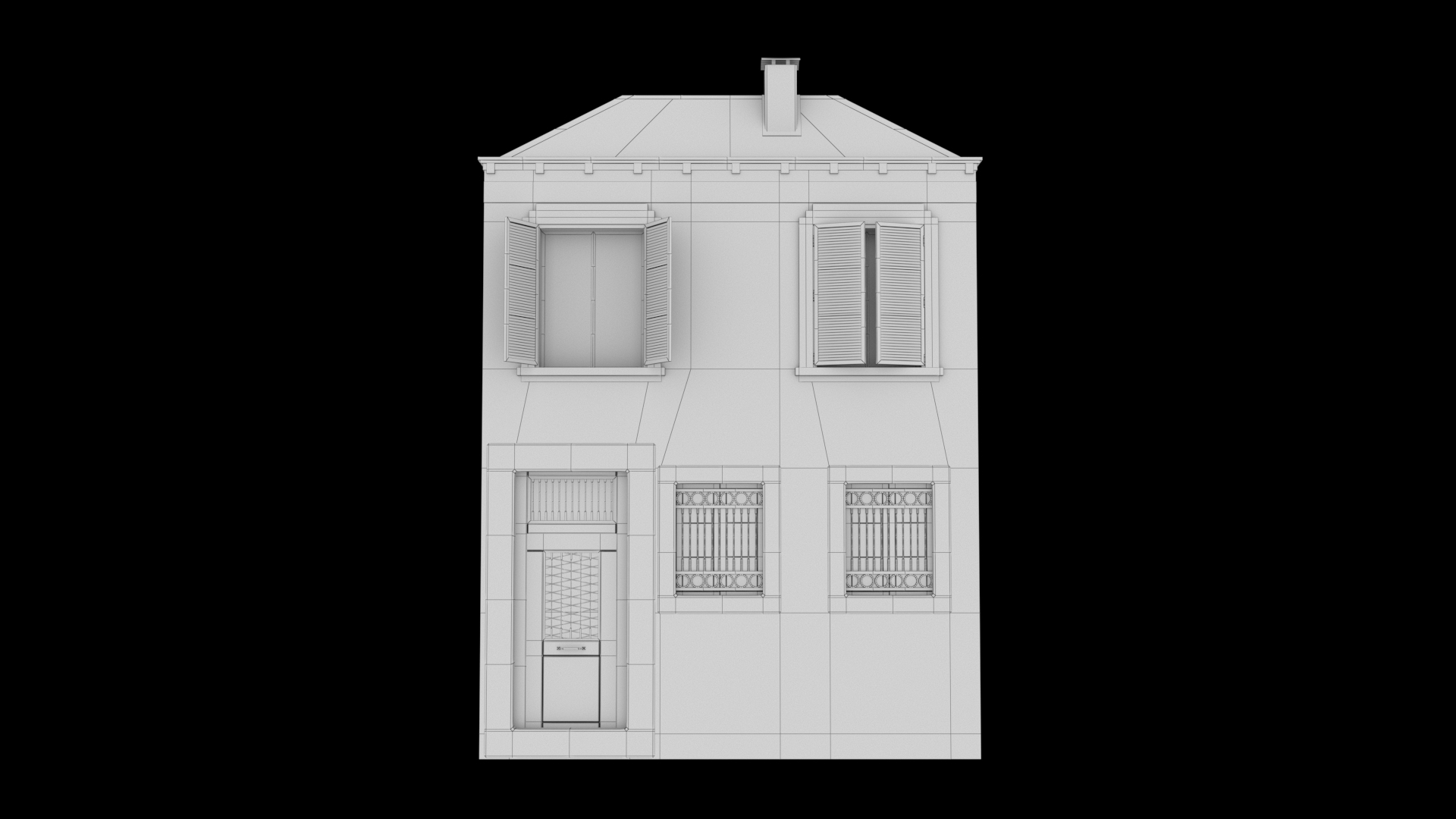 3D Model Facade - TurboSquid 1960144