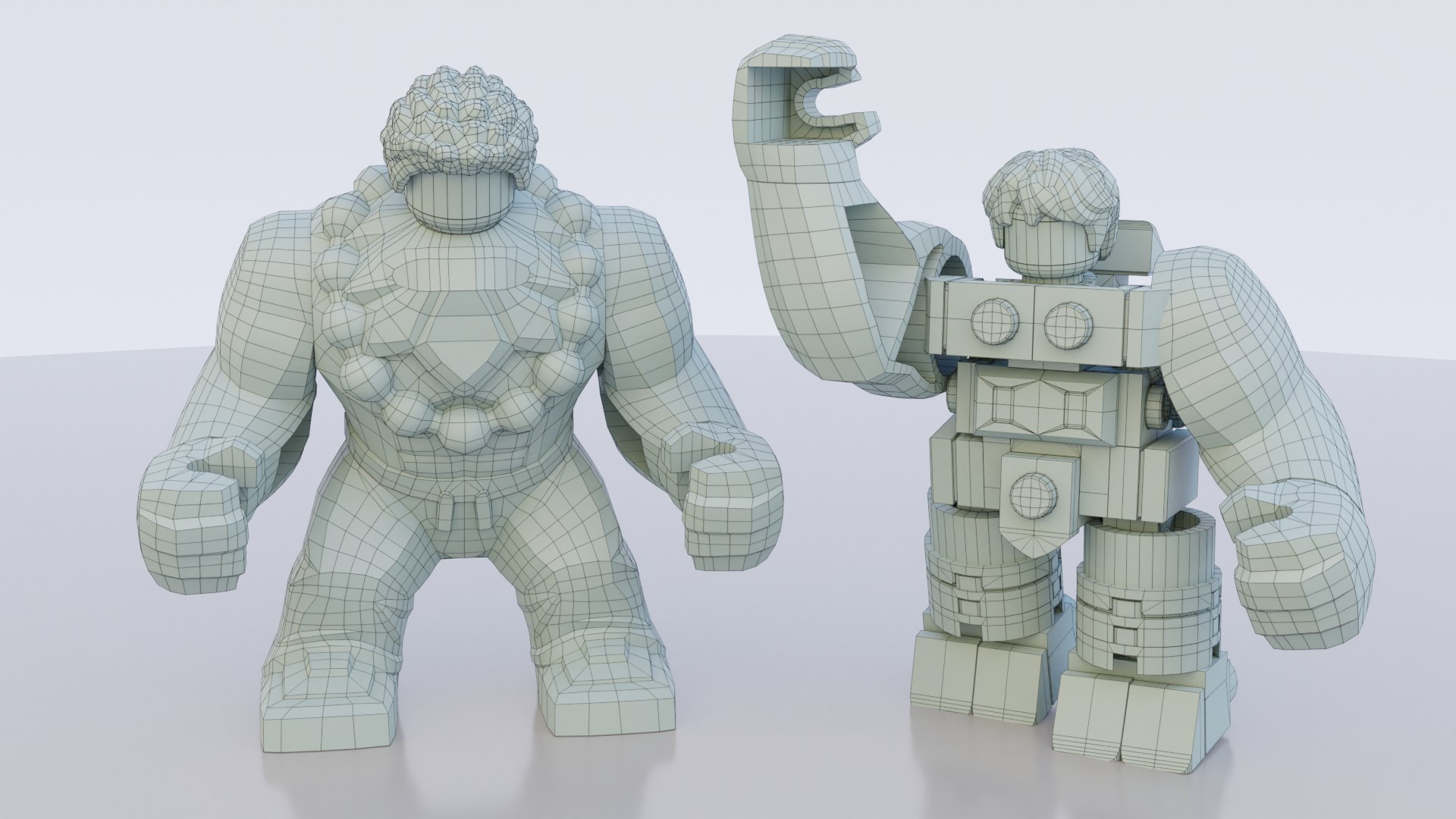 Lego Hulk Mini Pack 3D Model - TurboSquid 1987855