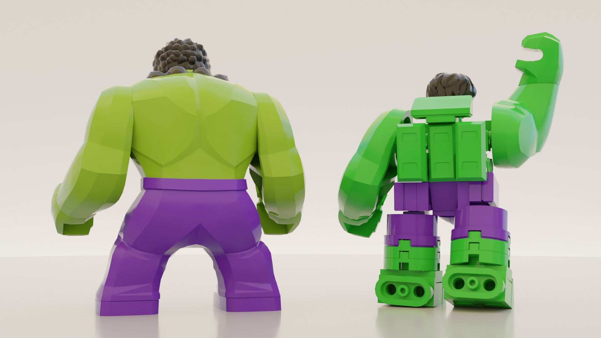 Lego Hulk Mini Pack 3D Model - TurboSquid 1987855