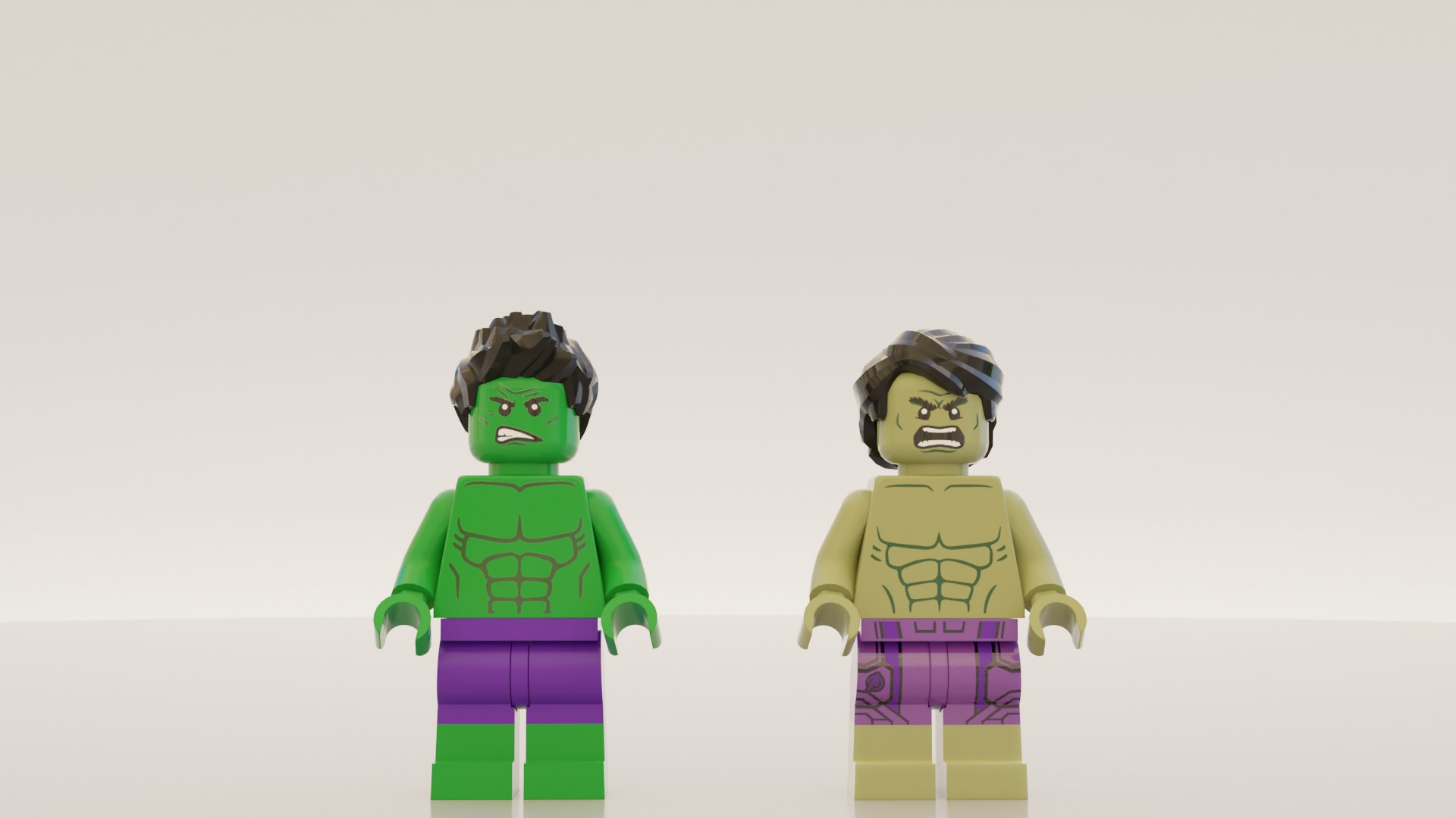 Lego Hulk Mini Pack 3D Model - TurboSquid 1987855