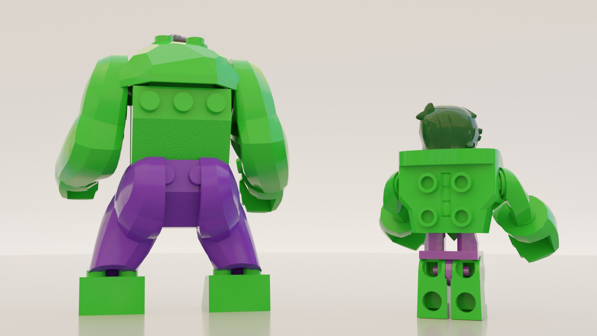 Lego Hulk Mini Pack 3D Model - TurboSquid 1987855