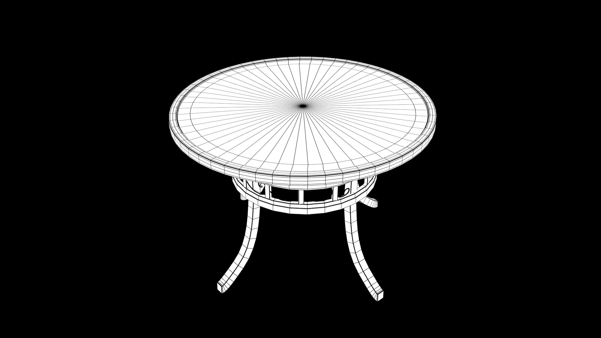 3D Model Round Table - TurboSquid 2089500