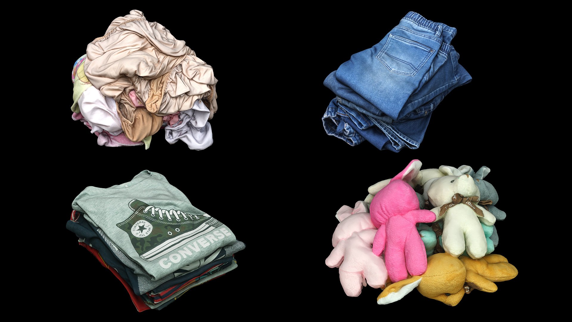 3D Pile Stuff Collection 01 - TurboSquid 1885408