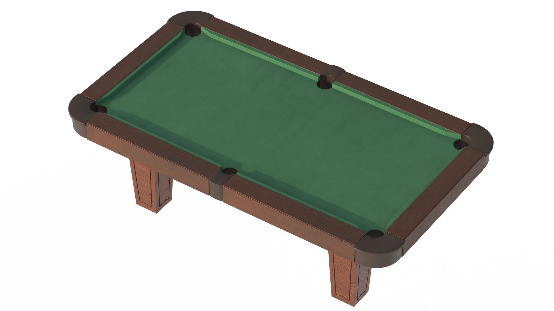 Billiard Table Model - TurboSquid 2124771