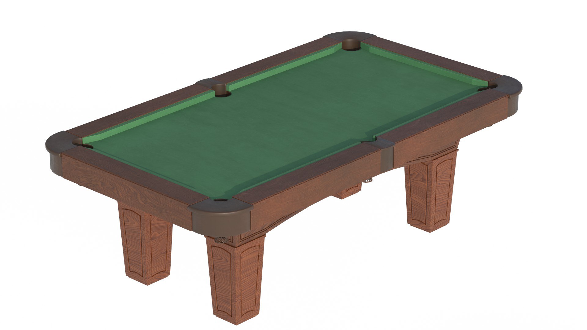 Billiard Table Model - TurboSquid 2124771