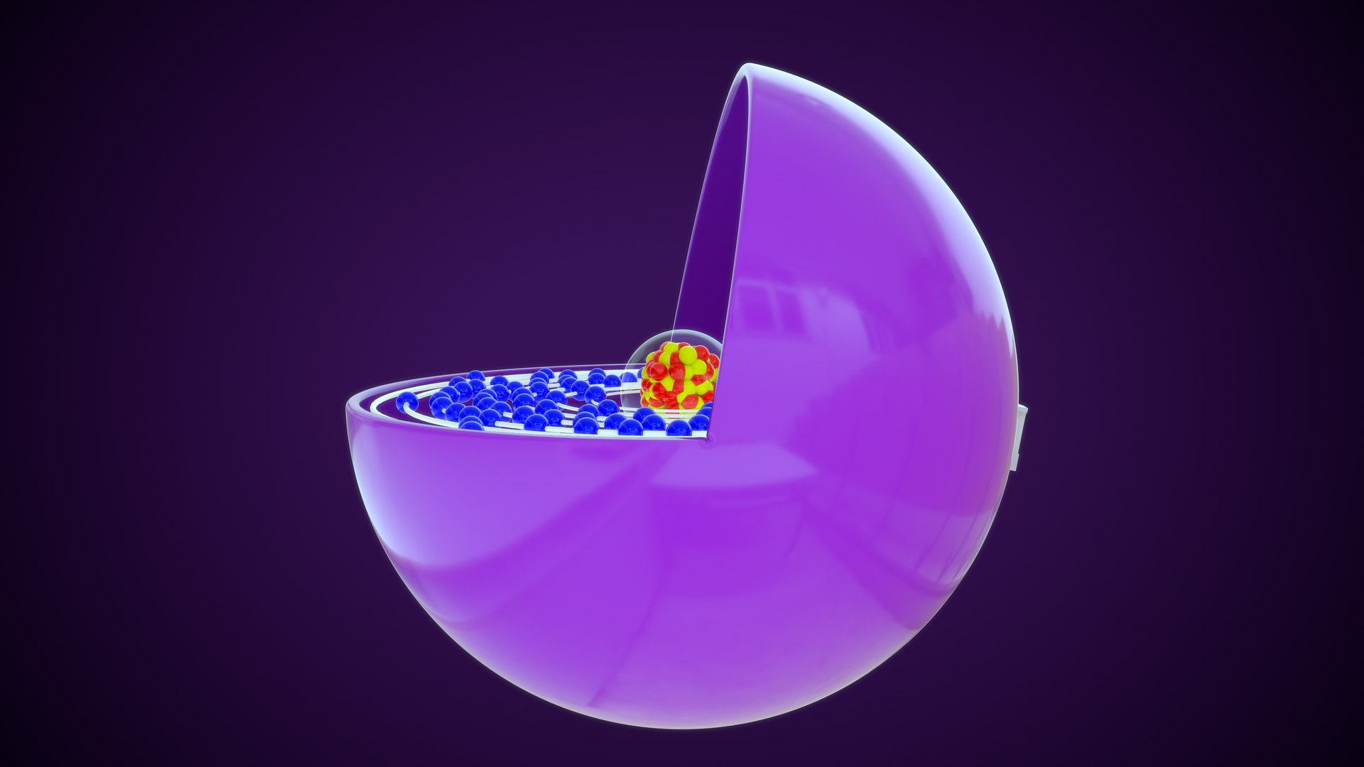 3D Lawrencium Chemical Element - TurboSquid 2143694