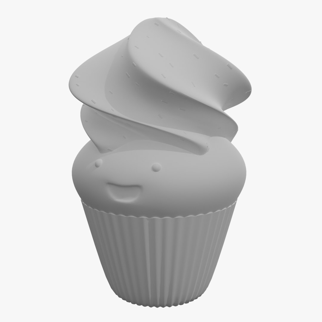 Cupcake Character Model - TurboSquid 2141860