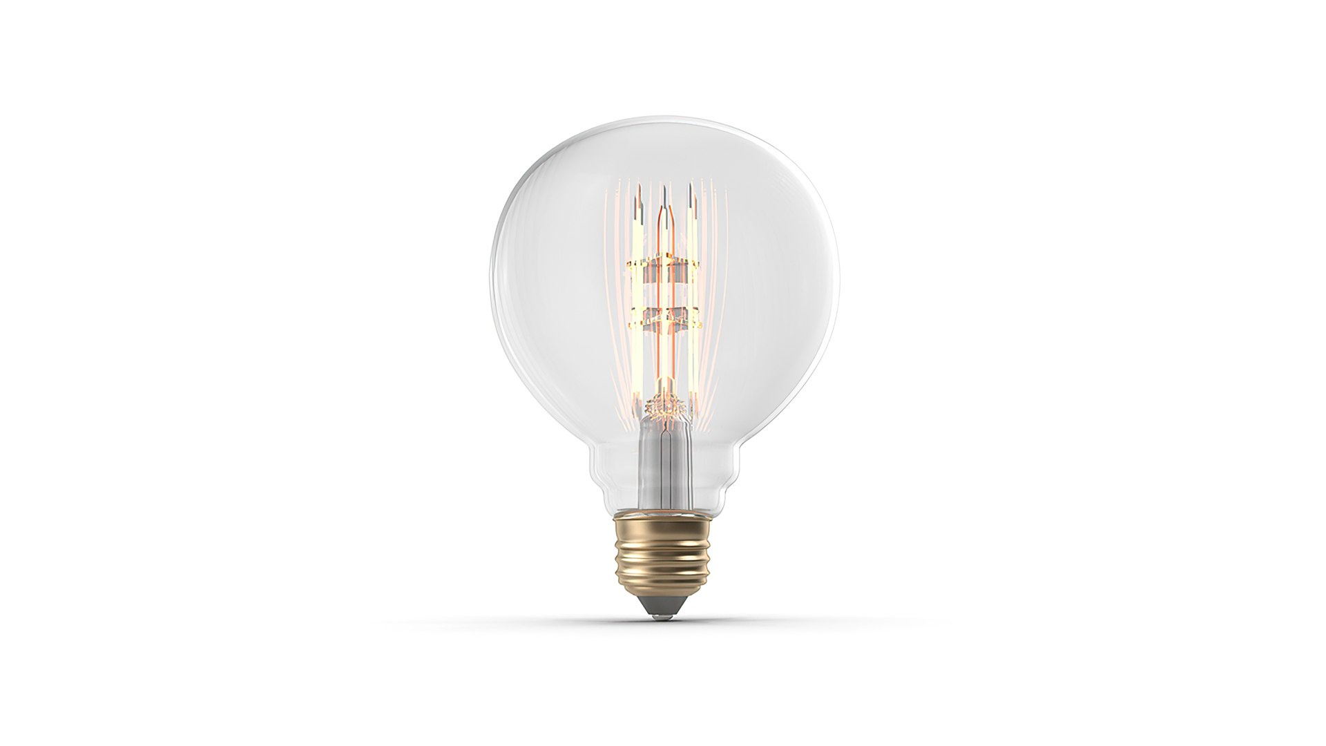 Retro LED Light Bulb 3D Model - TurboSquid 2160149