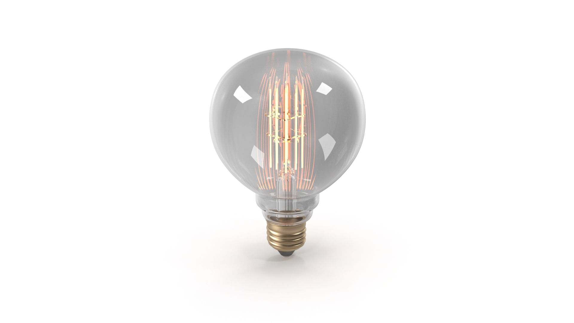 Retro LED Light Bulb 3D Model - TurboSquid 2160149