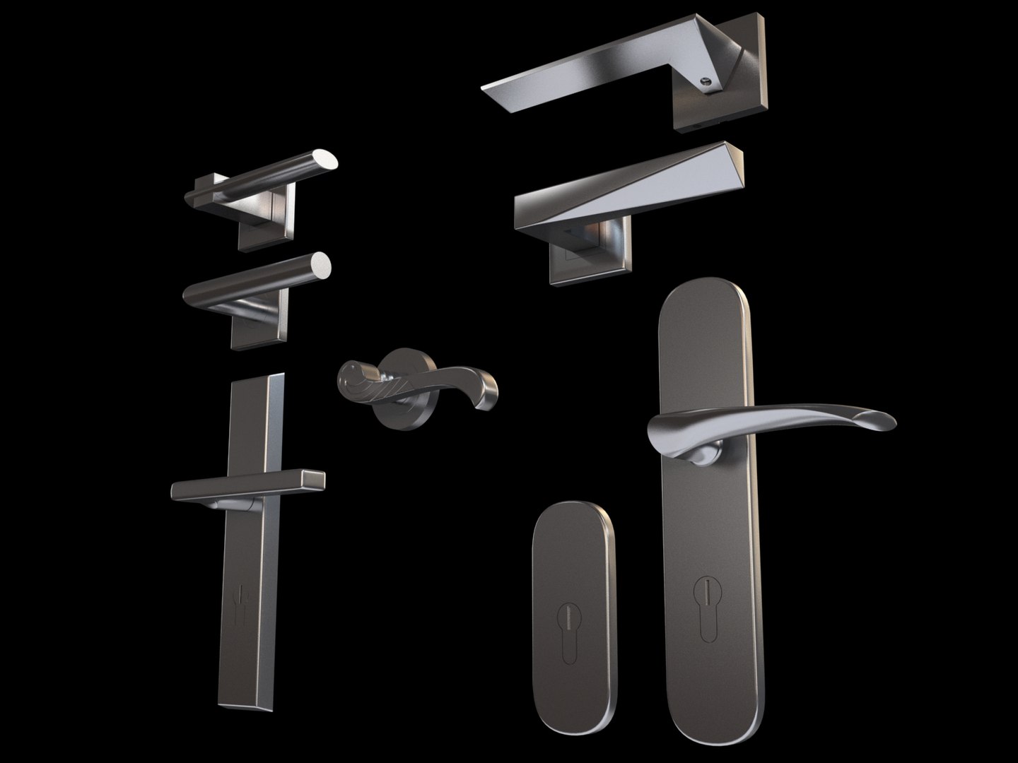 3d Model Set Handle