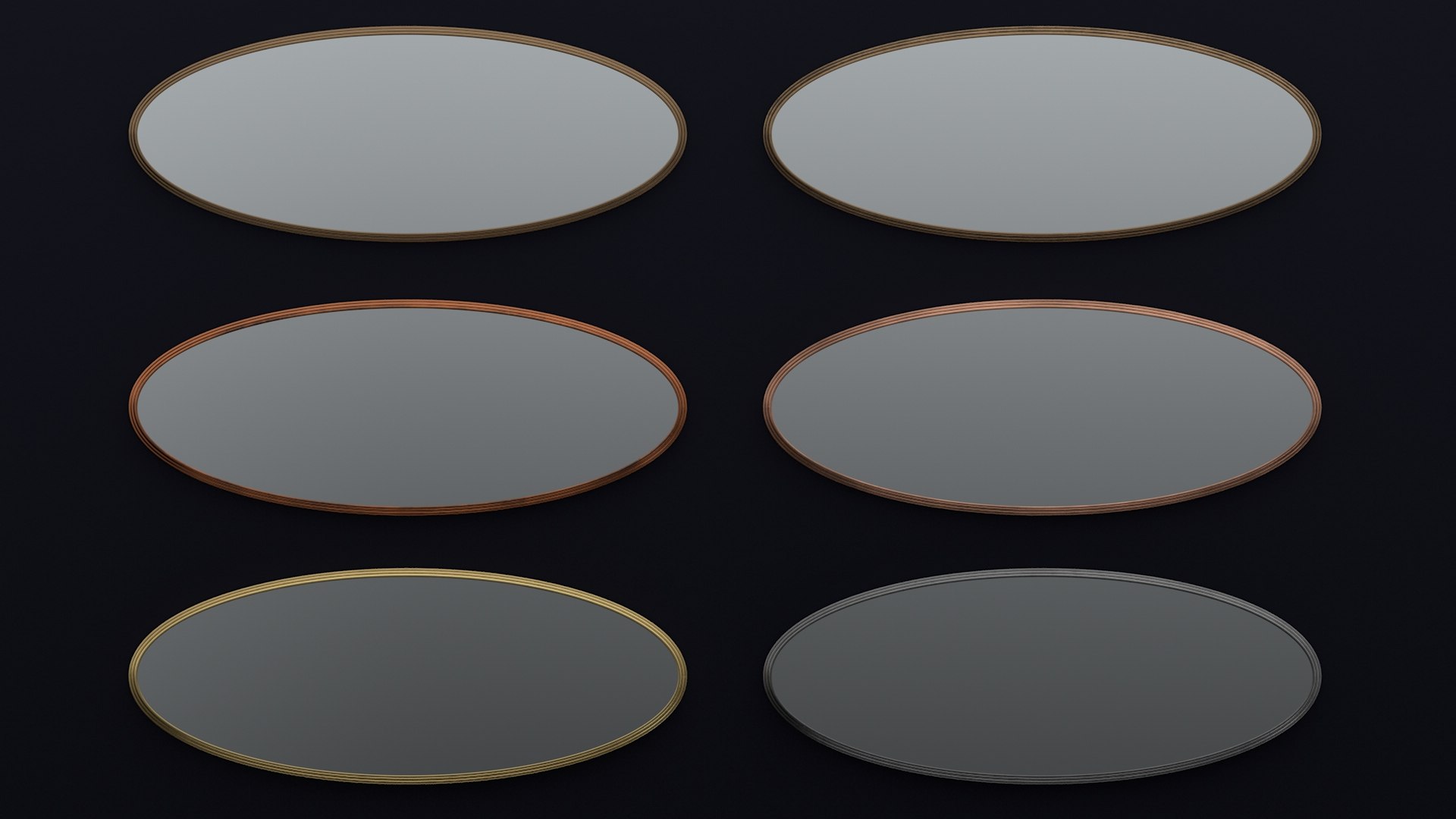 Mirror Collection Model - TurboSquid 1846285