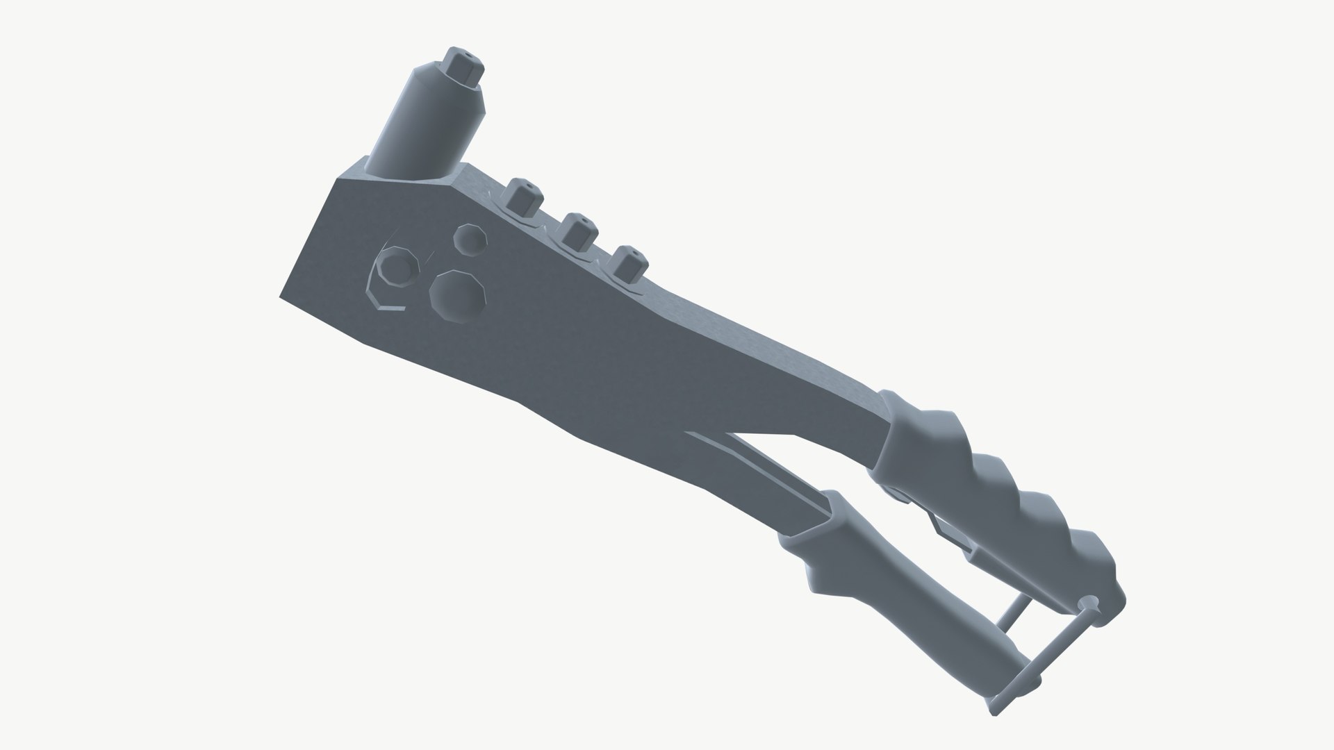 Rivet Gun Blister 3D - TurboSquid 2365774