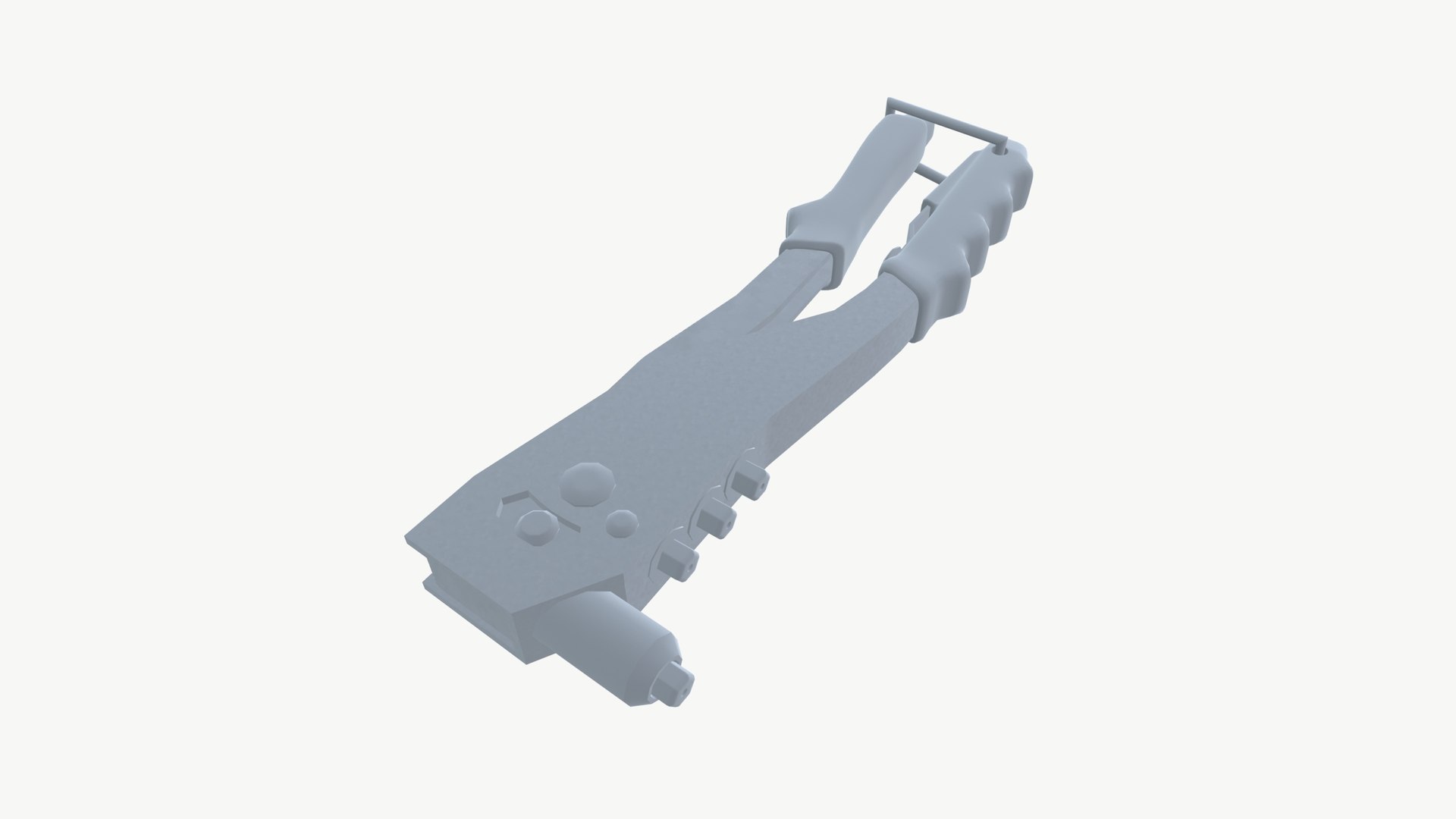 Rivet Gun Blister 3D - TurboSquid 2365774