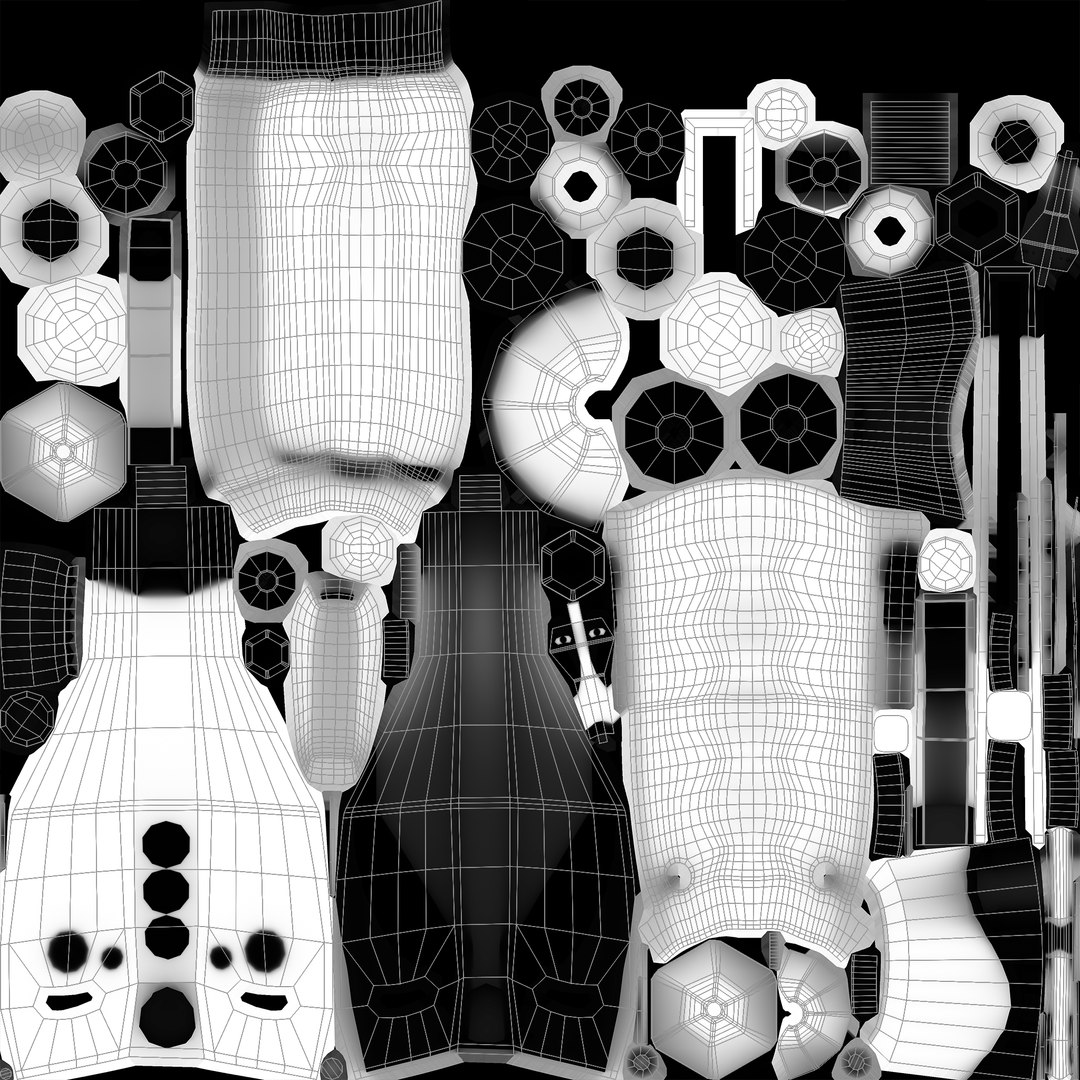 Rivet Gun Blister 3D - TurboSquid 2365774