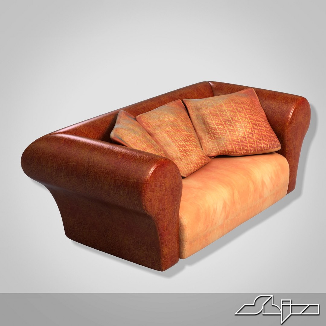 Small Divan 3d 3ds