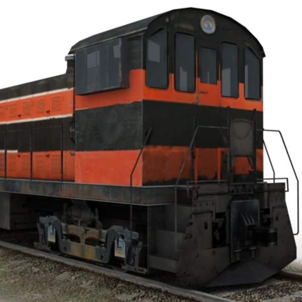Diesel-Electric Locomotive 3D Models for Download | TurboSquid