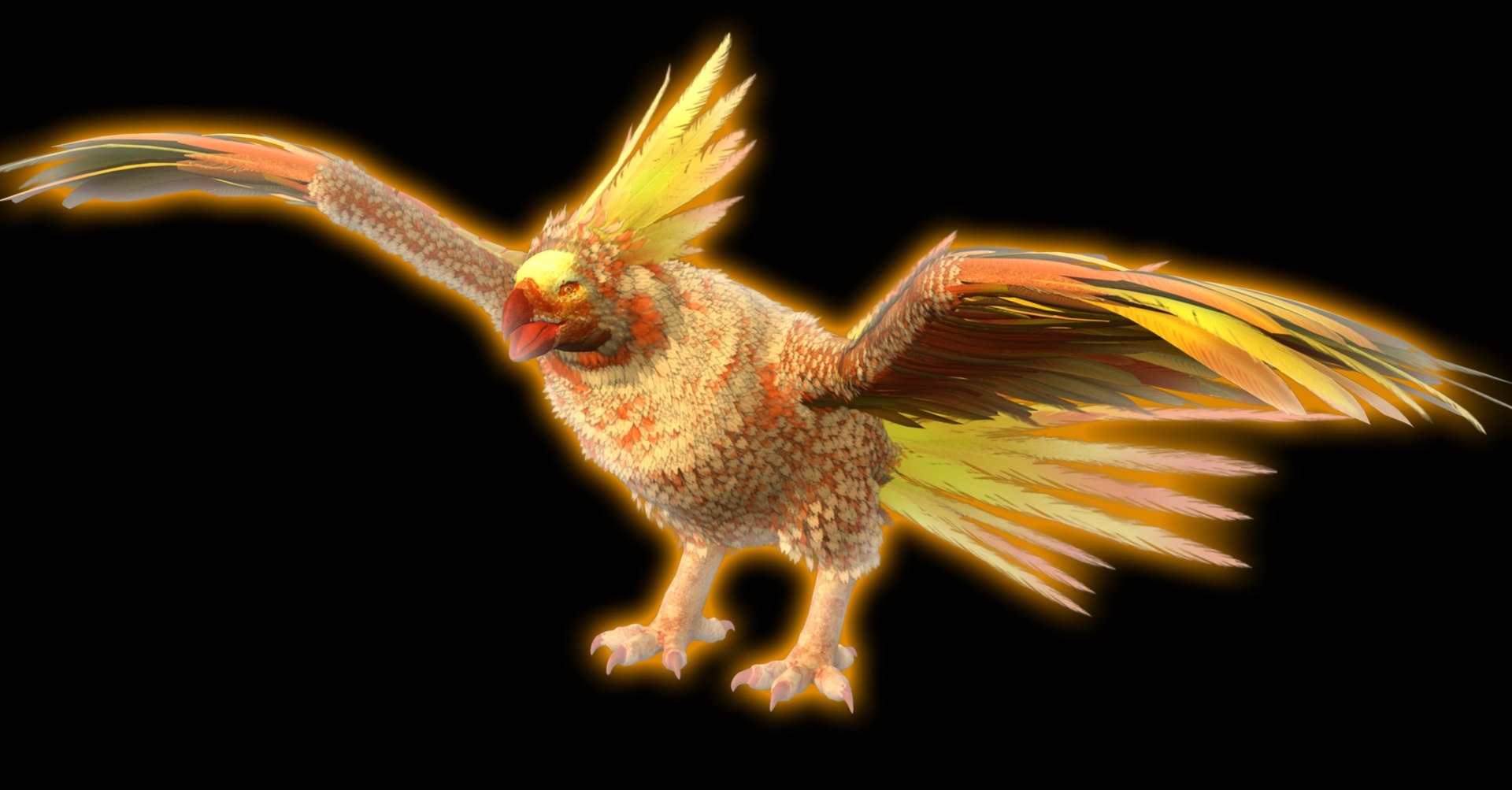 Phoenix Beautiful Bird Rig 3D - TurboSquid 1865178