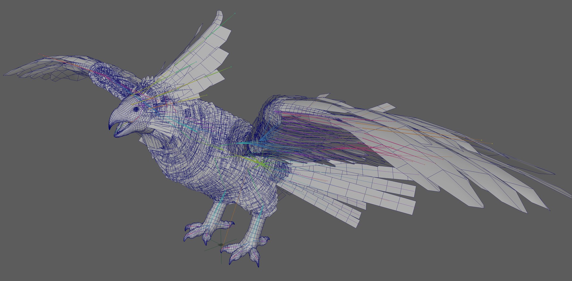 Phoenix Beautiful Bird Rig 3D - TurboSquid 1865178