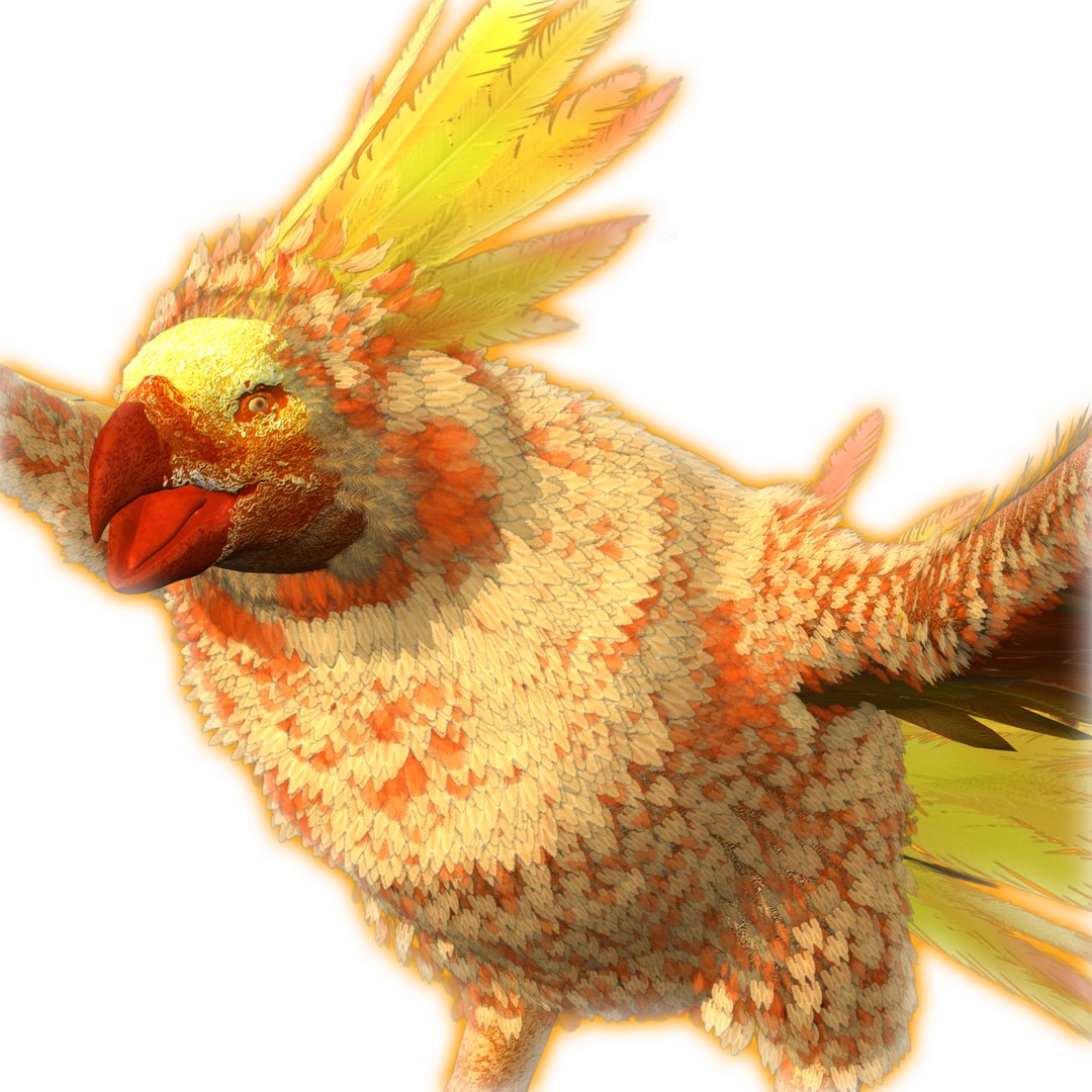 Phoenix Beautiful Bird Rig 3D - TurboSquid 1865178