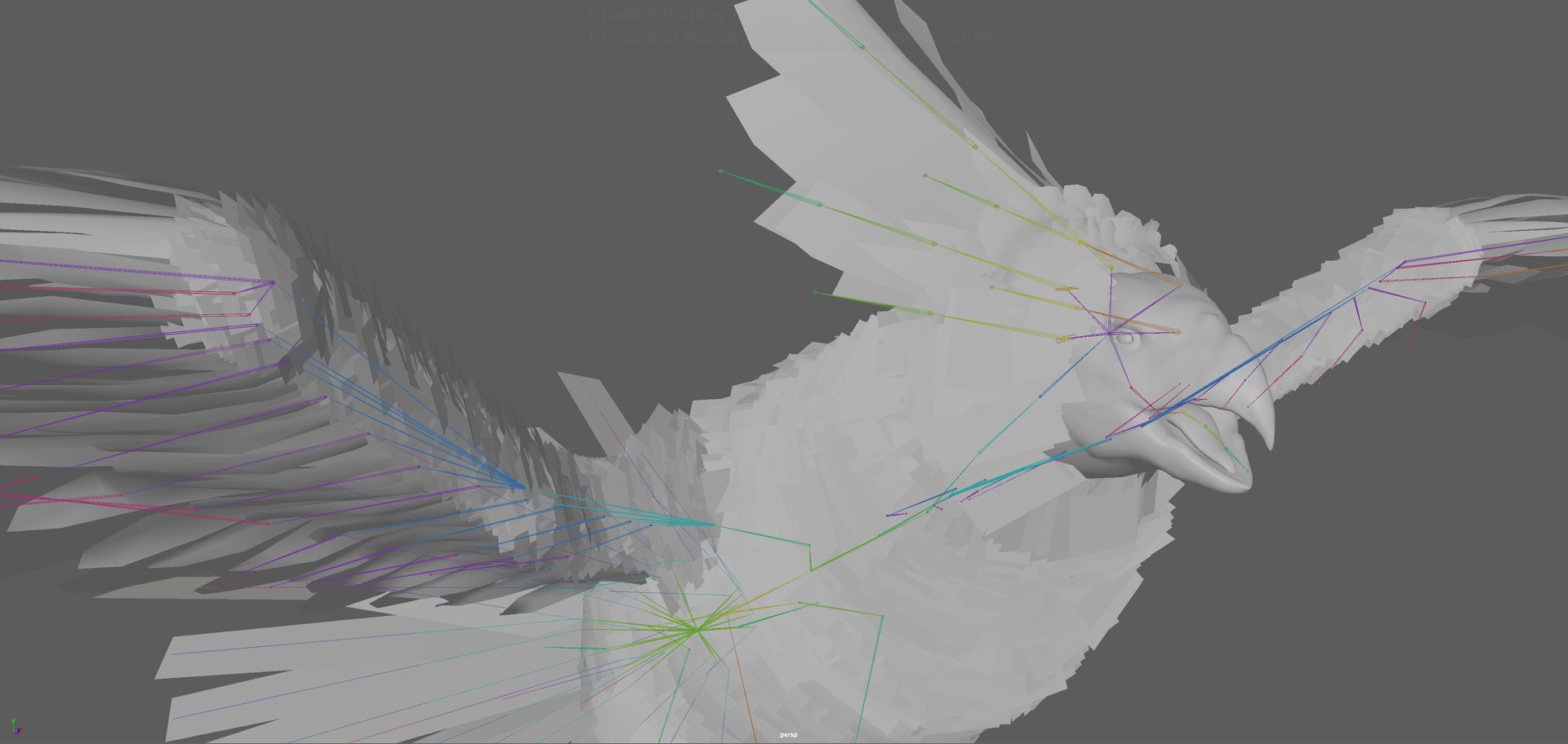 Phoenix Beautiful Bird Rig 3D - TurboSquid 1865178