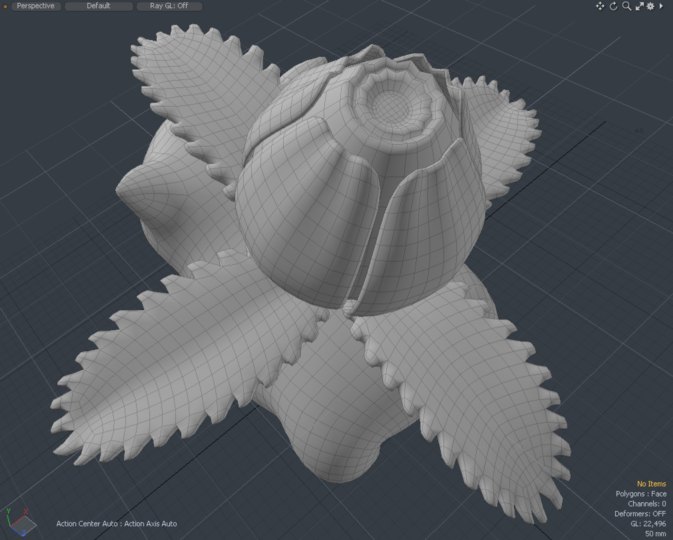 free obj model ivysaur pokemon sample