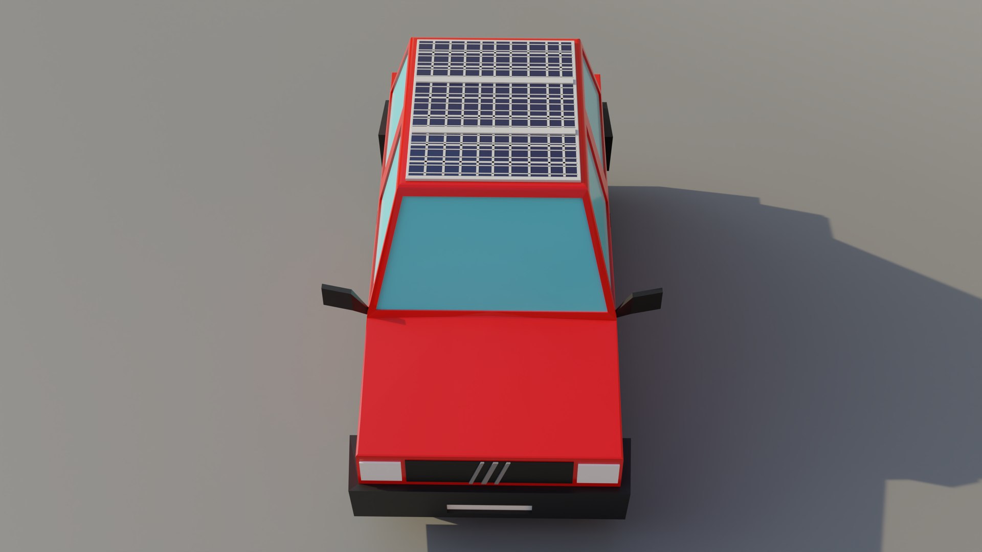 Solar Car 3D Model - TurboSquid 1971945