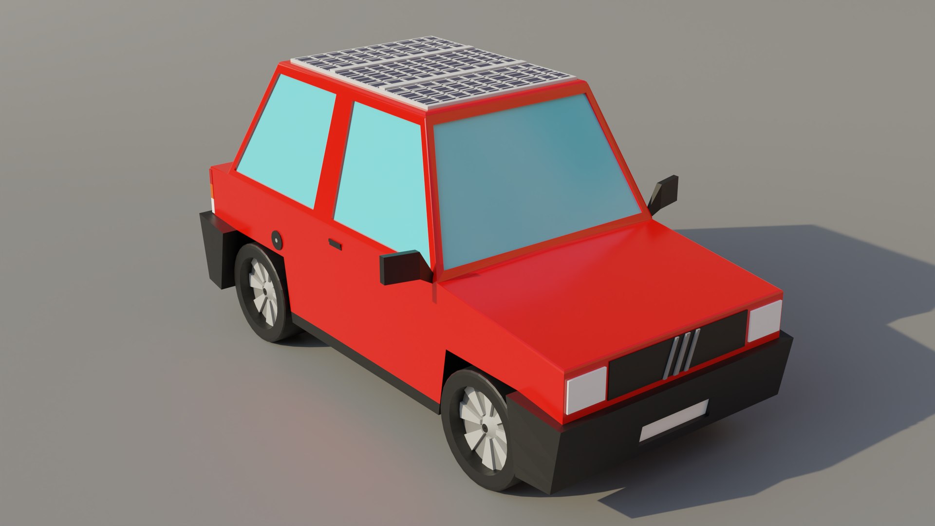 Solar Car 3D Model - TurboSquid 1971945