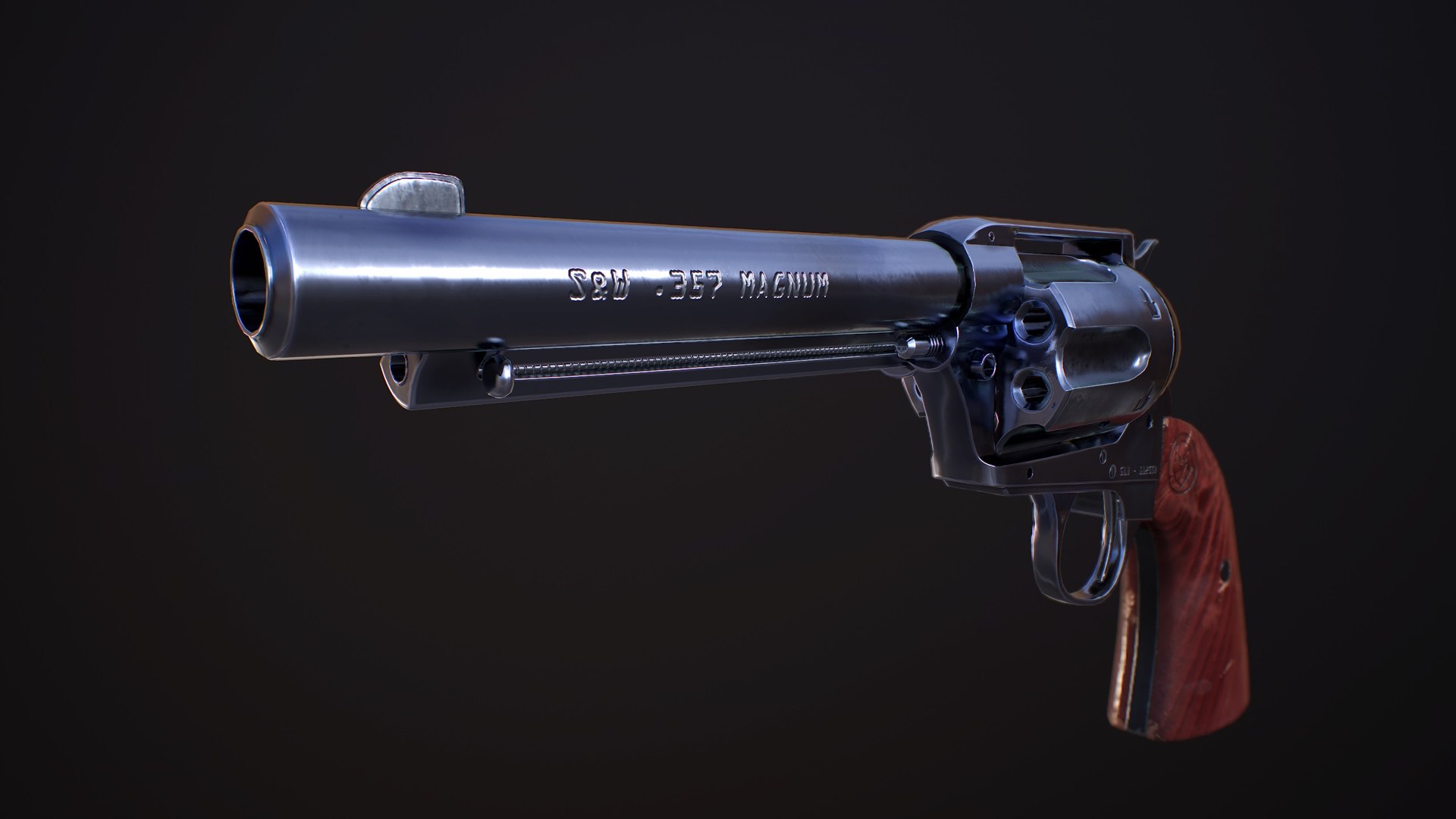 3D Model Revolver Colt Peacemaker Saa - TurboSquid 1270166