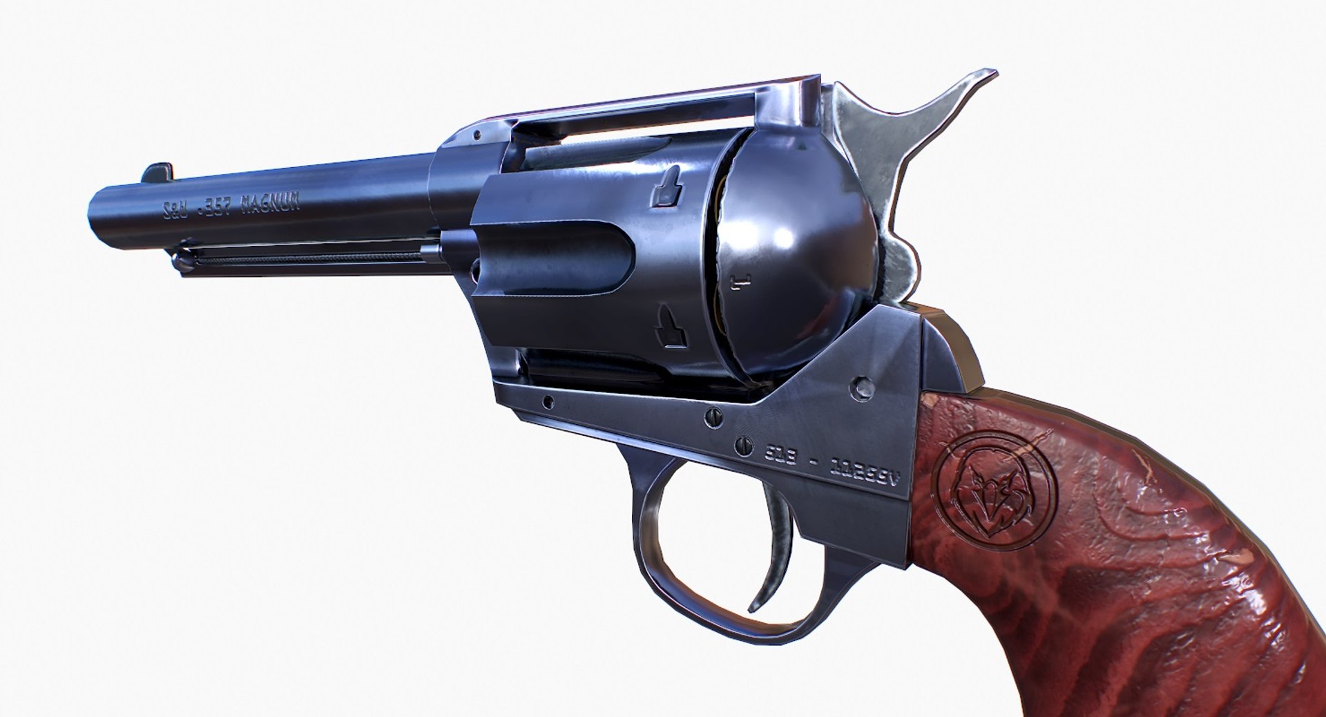 3D Model Revolver Colt Peacemaker Saa - TurboSquid 1270166