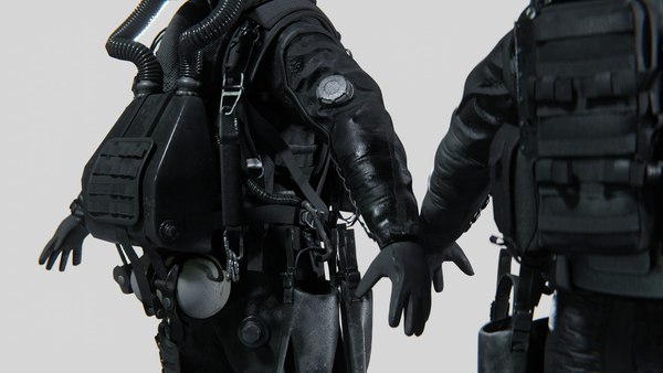 modelo 3d Traje seco para buzo soldado - TurboSquid 2075092