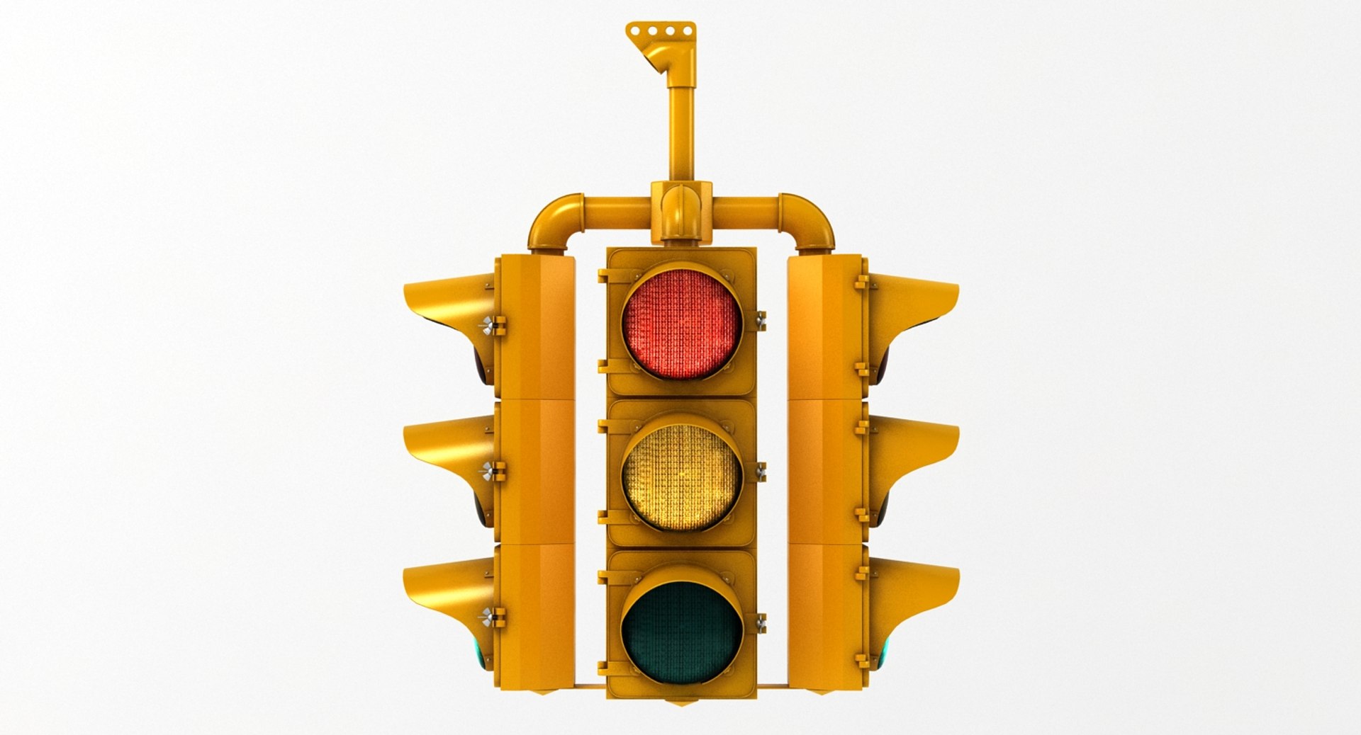 3ds Max Traffic Light