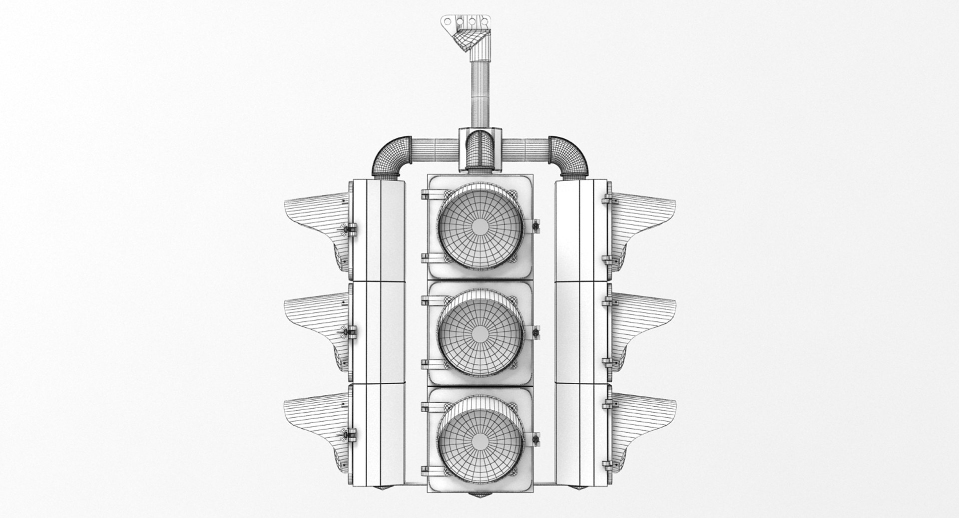3ds Max Traffic Light