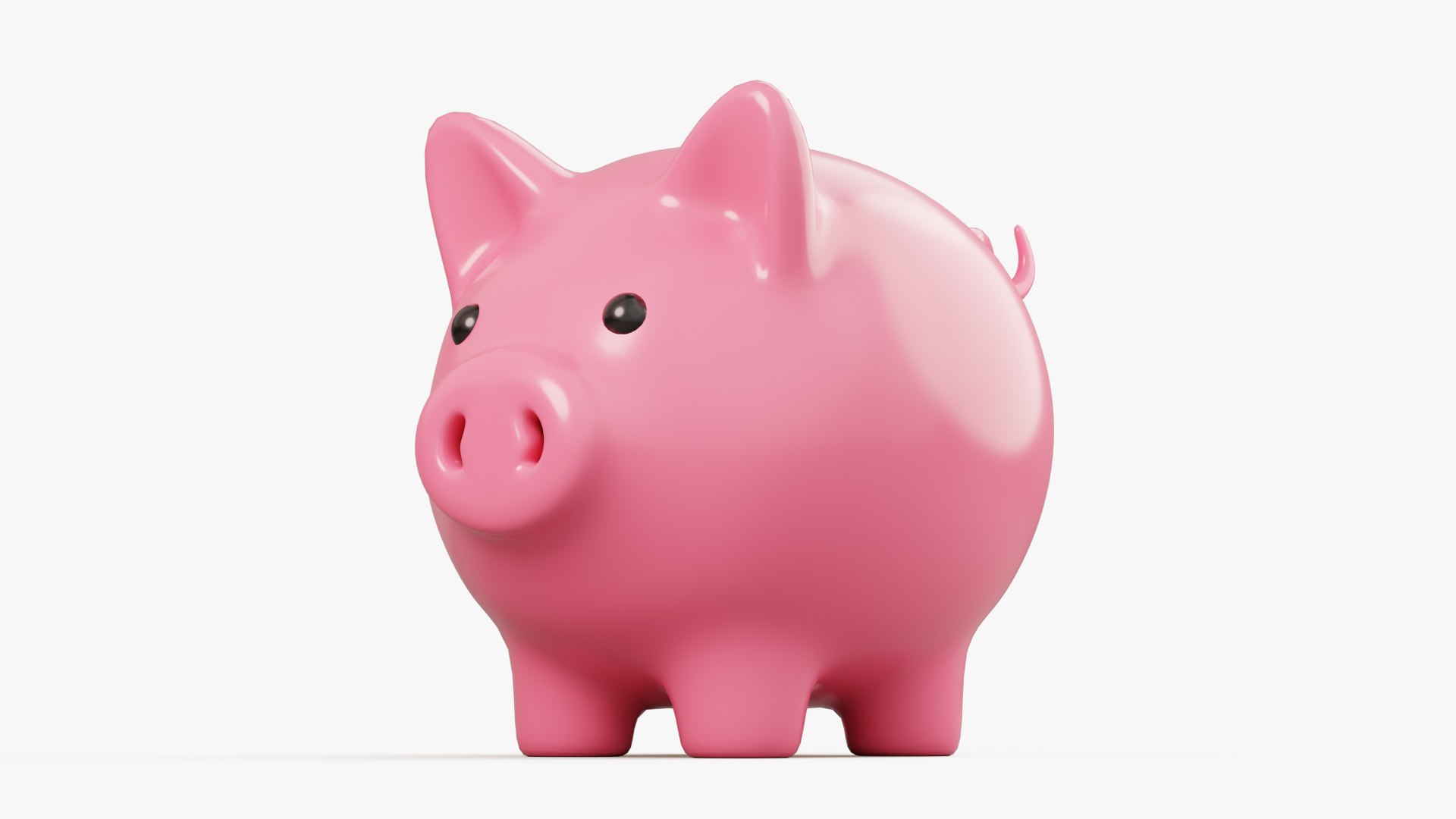 Stylized Piggy Bank 3D Model - TurboSquid 2414118