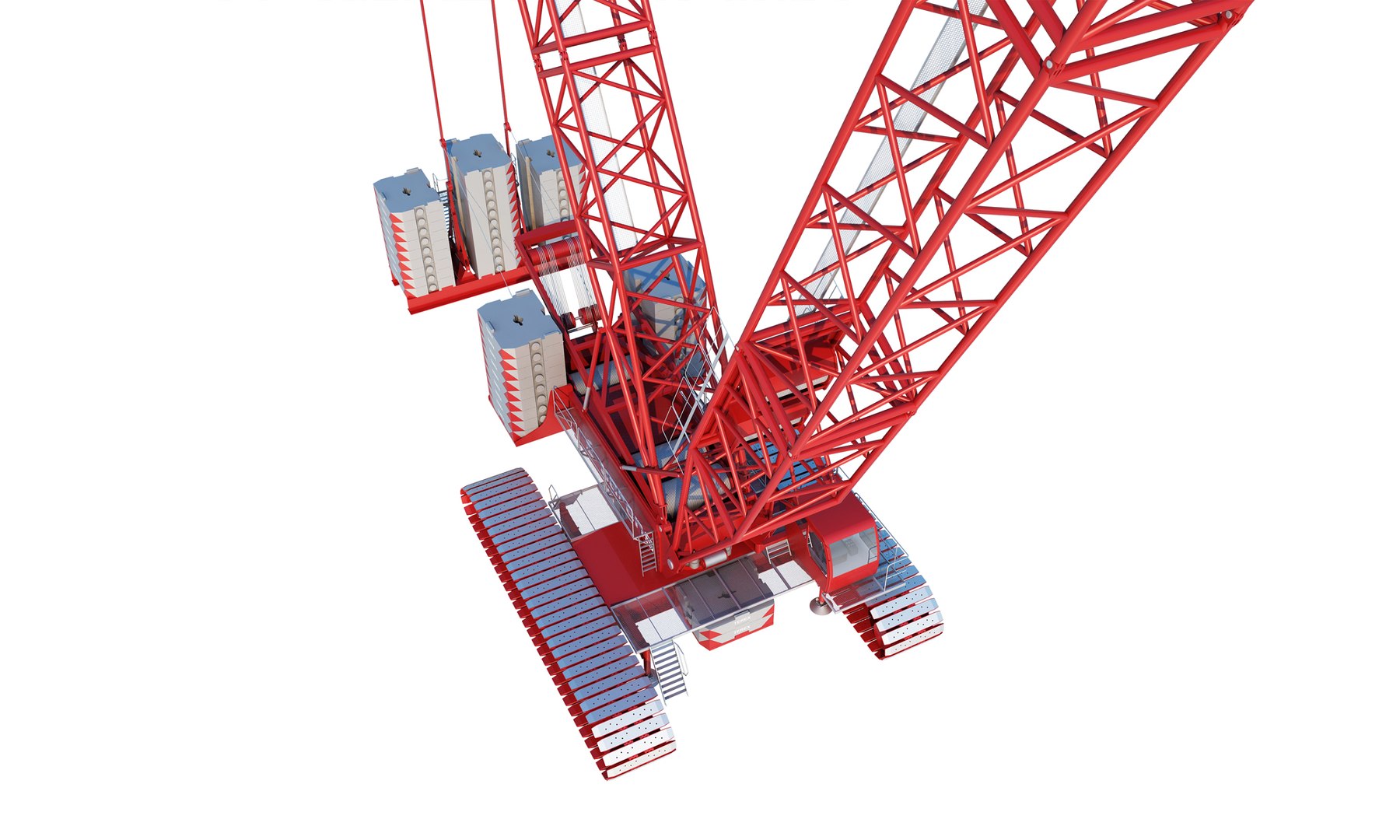 Crawler Crane Mining 3D Model - TurboSquid 1441746