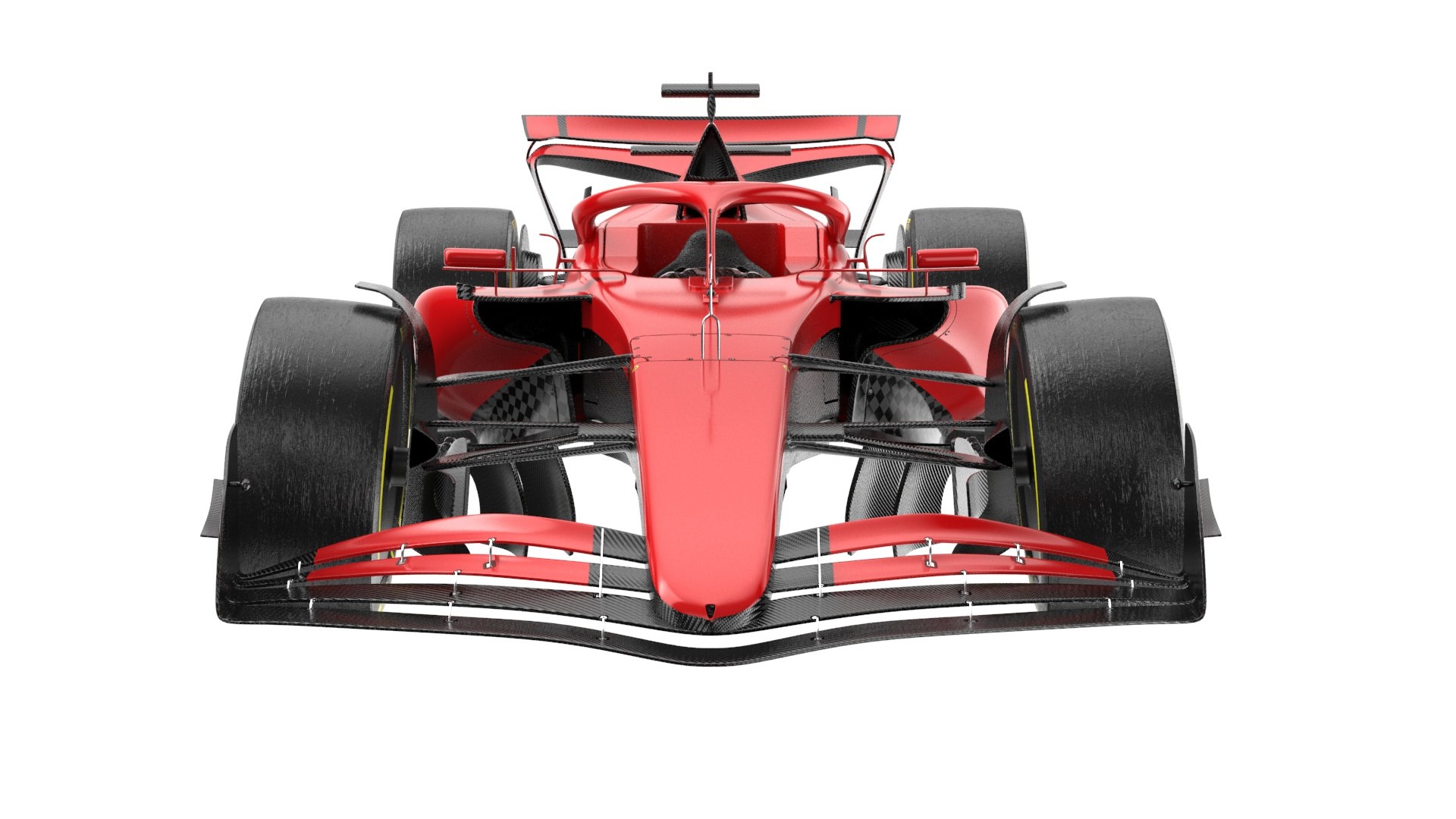 Red F1 2025 Formula 1 Race Car PBR Model - TurboSquid 2436676
