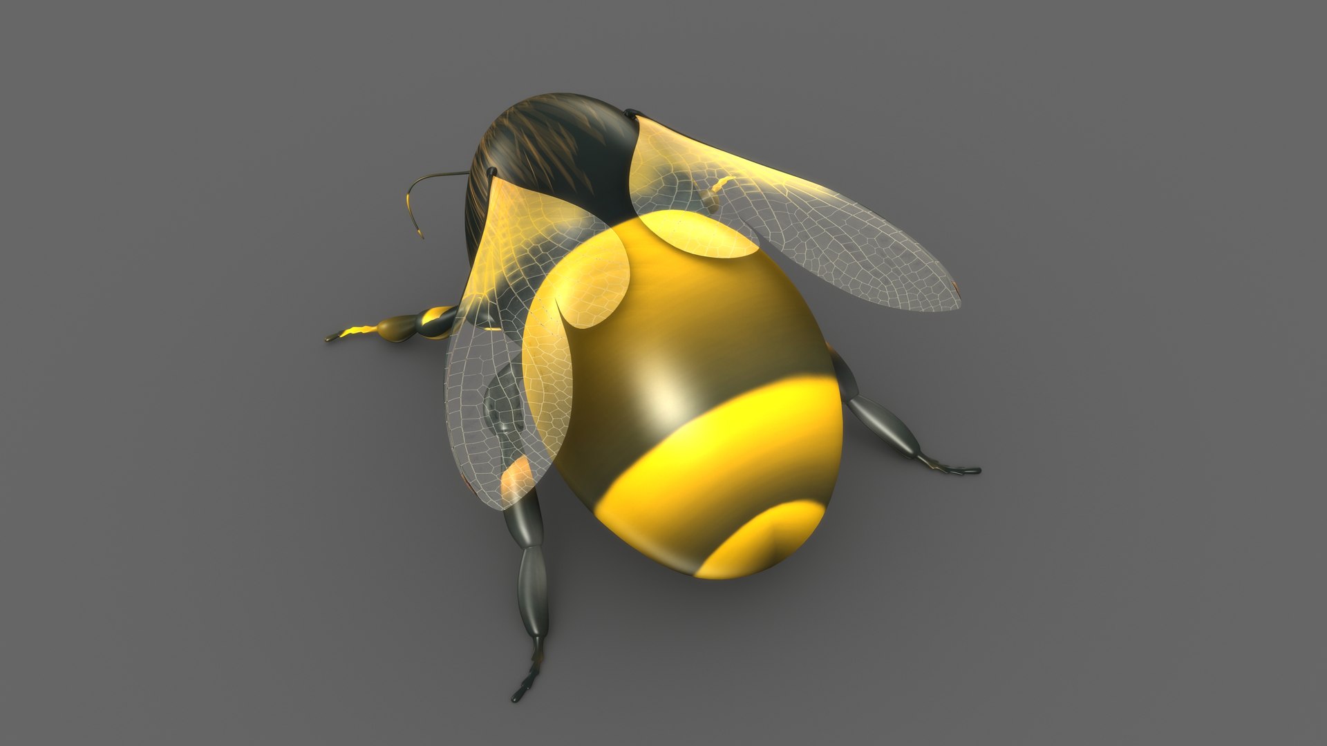 Bumble Bees 3D - TurboSquid 1792341
