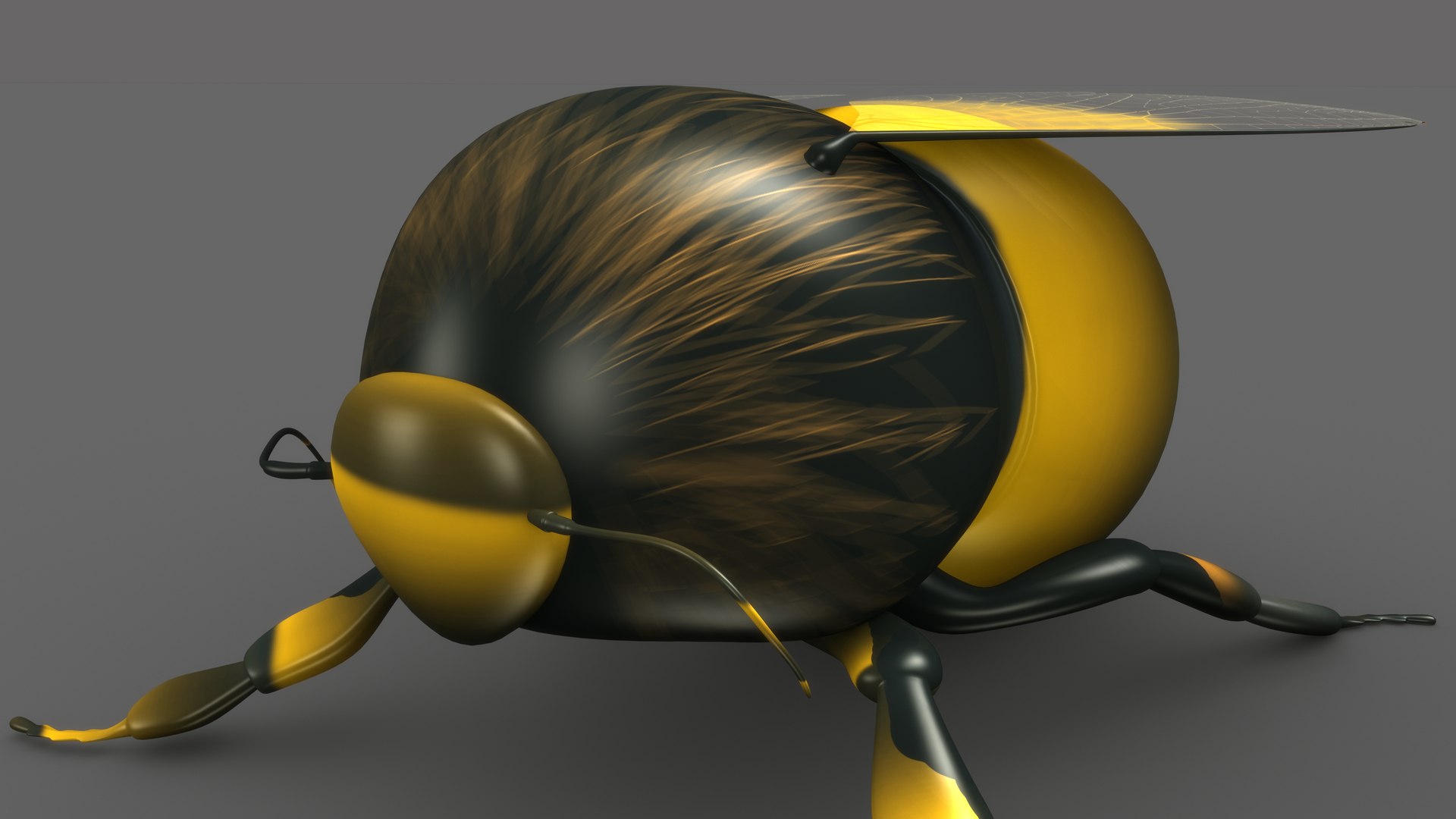 Bumble Bees 3D - TurboSquid 1792341