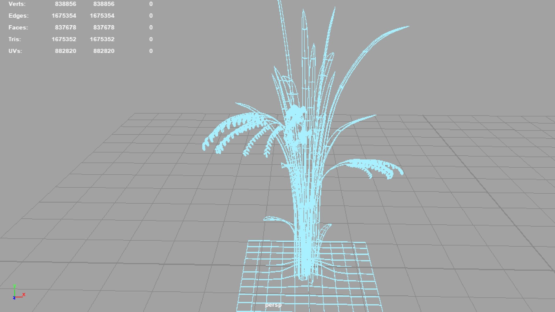 3D Rice Plant - TurboSquid 1733224