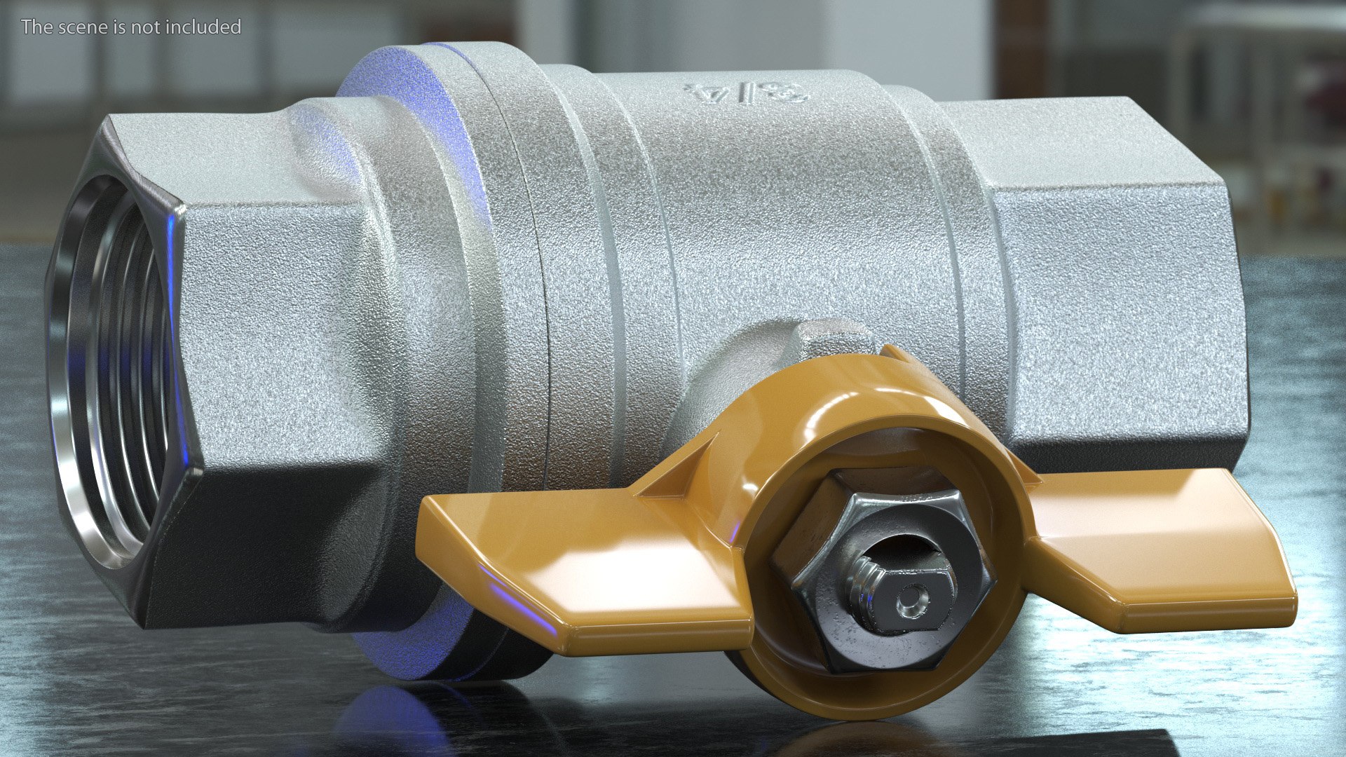 Flanged Ball Valves Collection 3D Model - TurboSquid 1985886