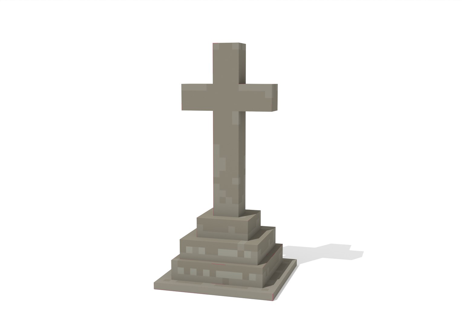 3D Voxel Tombstone Set 1 - TurboSquid 2079900