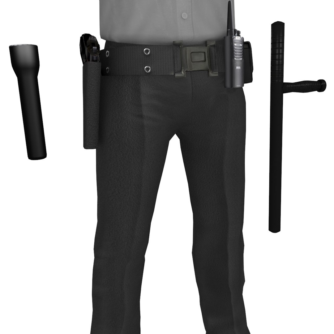 3D Security Guard Model - TurboSquid 1353238