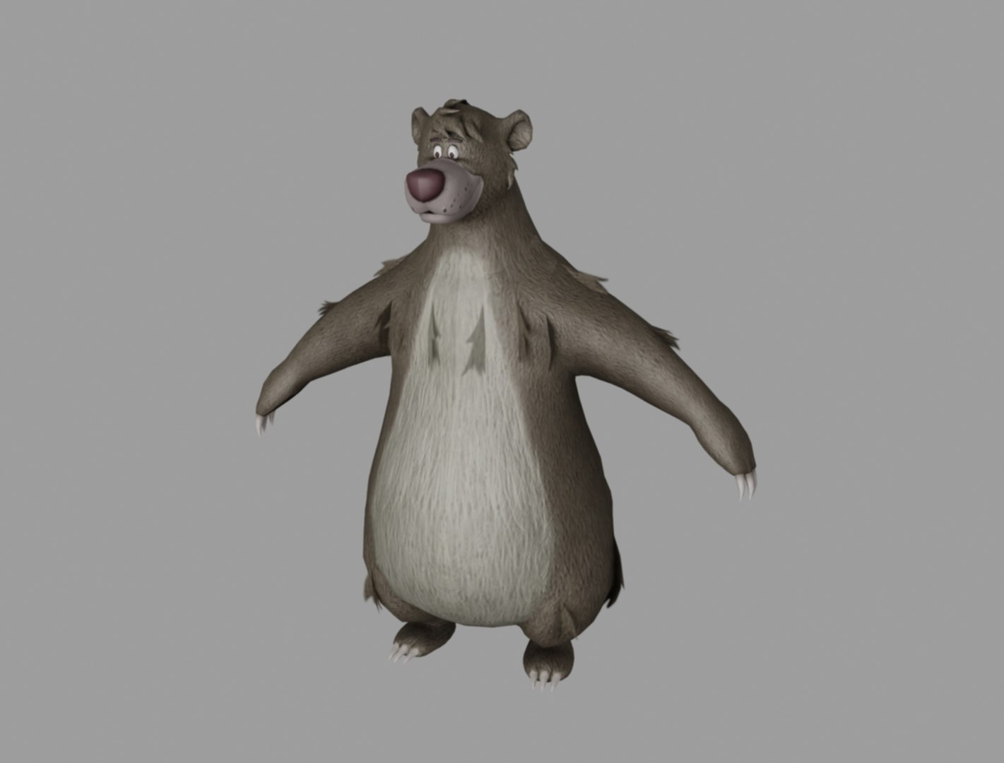 3D Baloo Model - TurboSquid 1443271