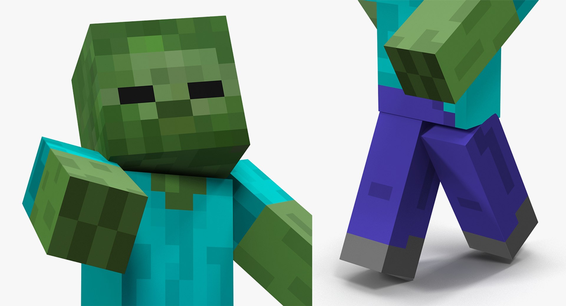 3D minecraft characters rigged - TurboSquid 1583189