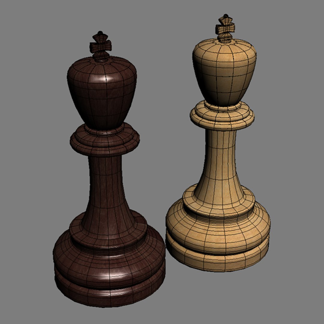 Chess Set 3d Max