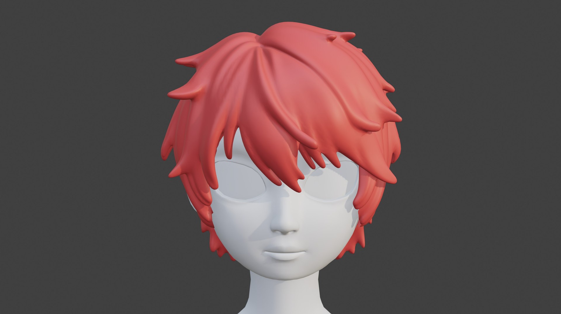 Messy Hair 3D Model - TurboSquid 2454930